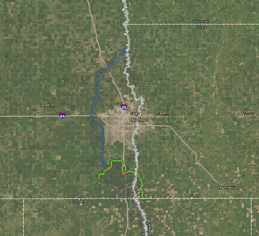 Maps Metro Flood Diversion Authority